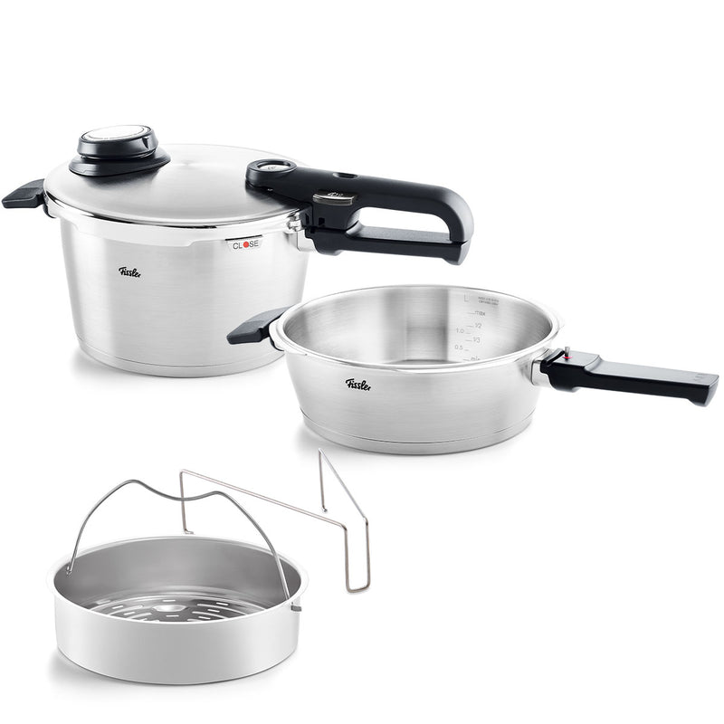 Vitavit® Premium – Set aus Schnellbratpfanne 2,5 Liter ...